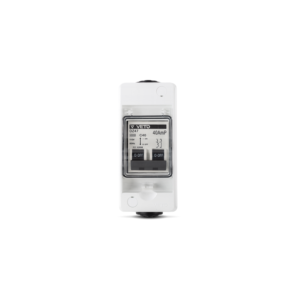 POWER SWITCH 40 Amps (1P+N 110V)