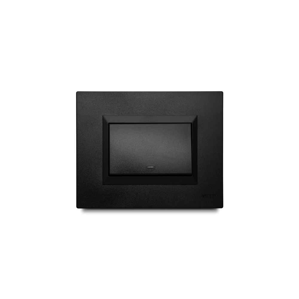 INTERRUPTOR SIMPLE (NEGRO)
