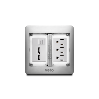 SOCKET DE PISO TL PLATA